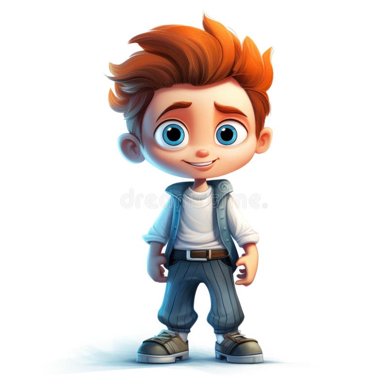 Cute Teenage Boy Cool Pose Stock Illustrations – 129 Cute Teenage Boy ...