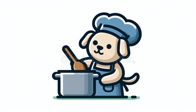 Dog Cooking Clipart Stock Illustrations – 516 Dog Cooking Clipart Stock ...