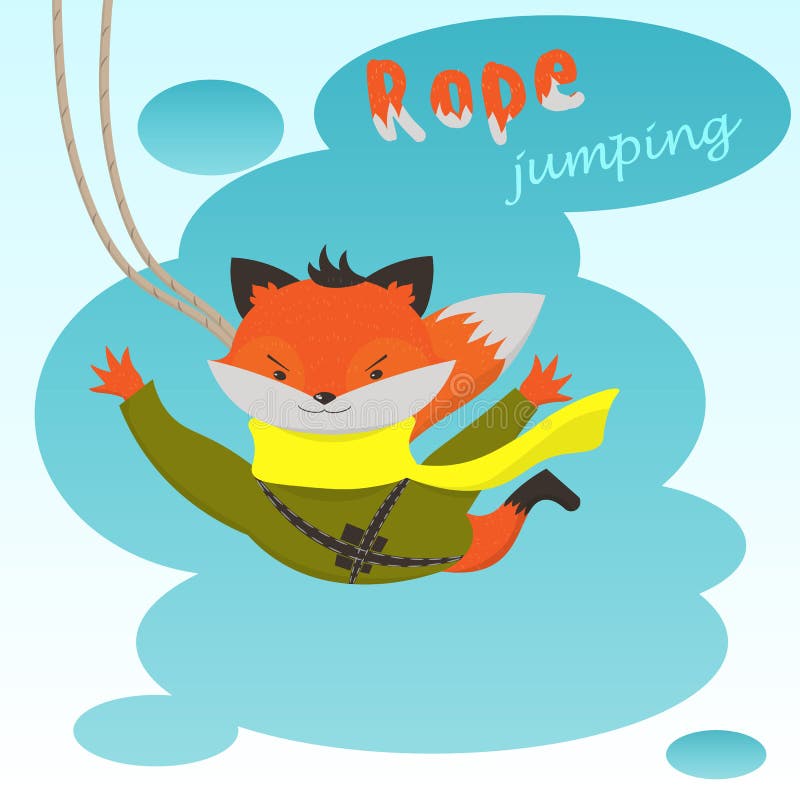 Flying Fox Rope Stock Illustrations – 33 Flying Fox Rope Stock ...