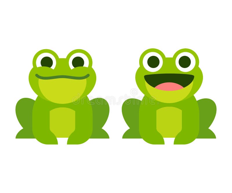 Cute cartoon frog stock vector. Illustration of animal - 89281465