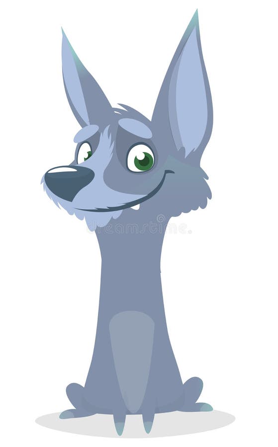 Cute Cartoon Funny Dog. Vector Illustration Stock Vector - Illustration ...