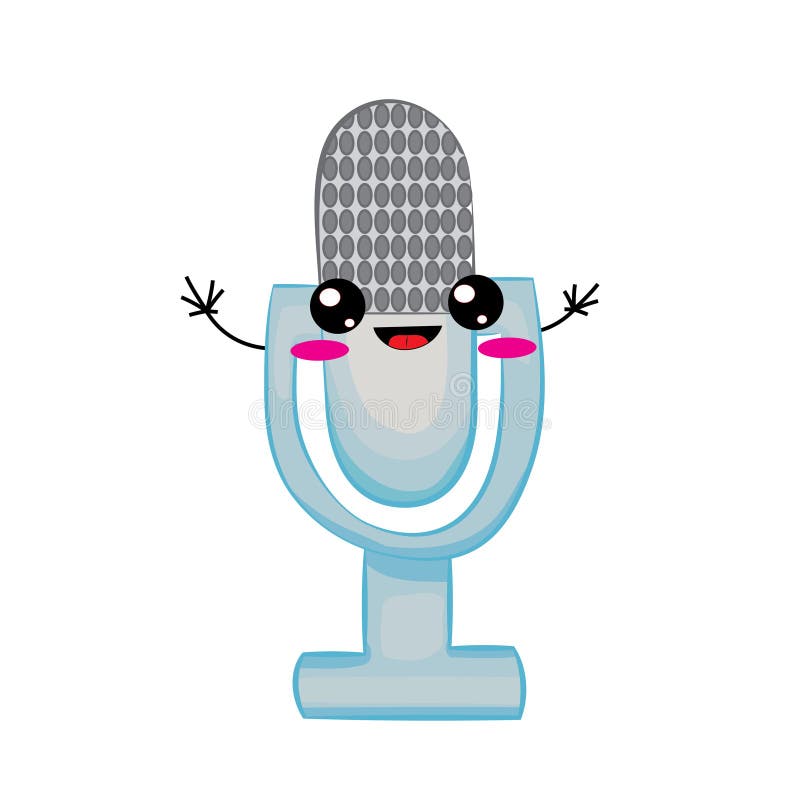 Cute Microphone Stock Illustrations – 5,755 Cute Microphone Stock ...
