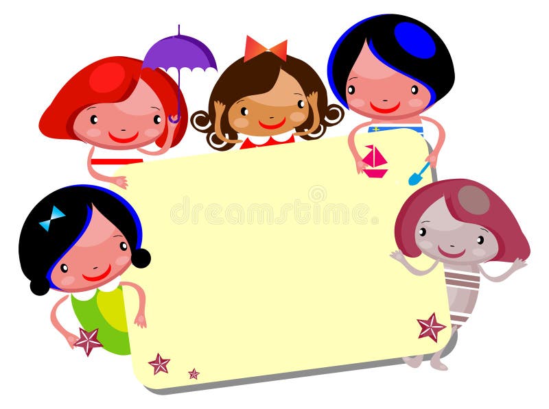 52+ Cute cartoon kids frame Free Stock Photos - StockFreeImages