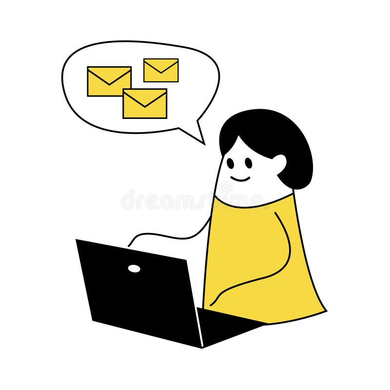 Emails Cartoon Stock Illustrations – 476 Emails Cartoon Stock ...