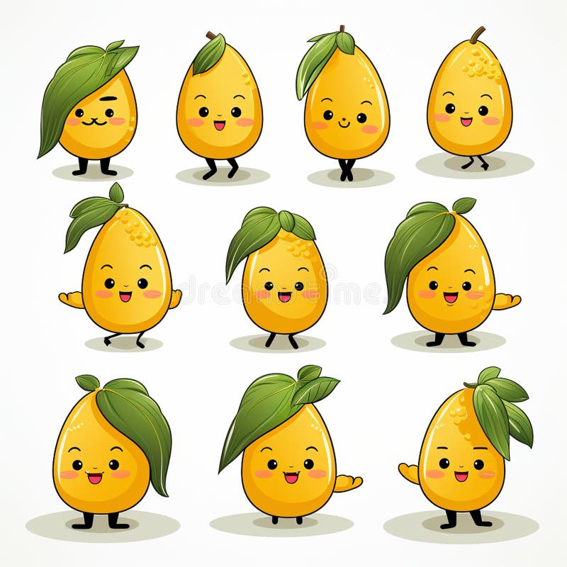 Kid Eating Mango Stock Illustrations – 22 Kid Eating Mango Stock ...