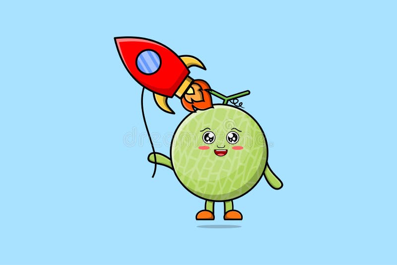 Cartoon Fruit Rocket Stock Illustrations – 257 Cartoon Fruit Rocket ...
