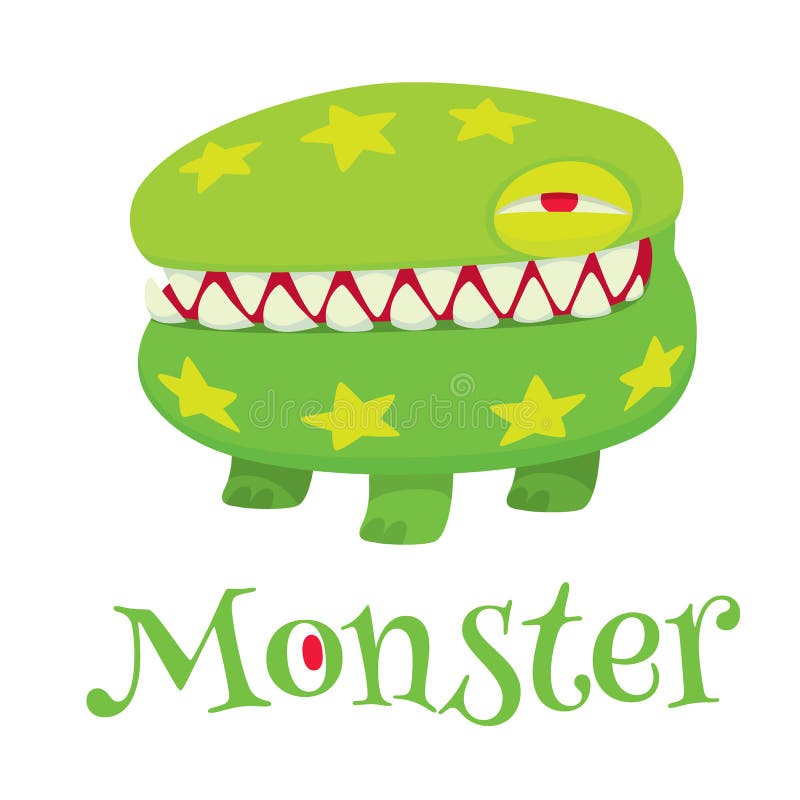 Cute cartoon monsters stock vector. Illustration of mutation - 49686639