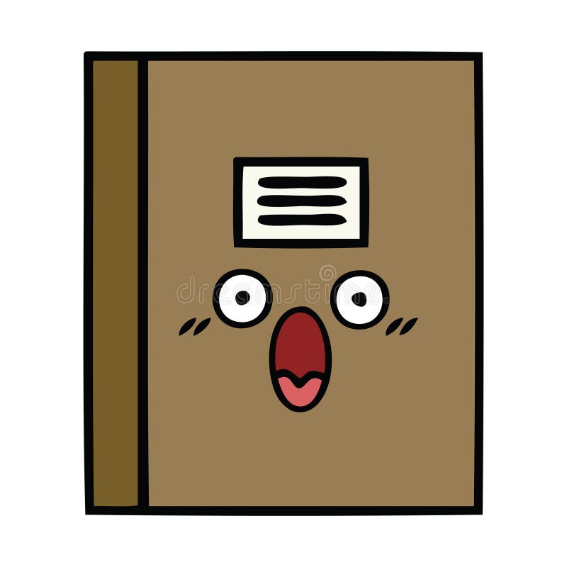 Cute cartoon notebook stock vector. Illustration of notebook - 149271289