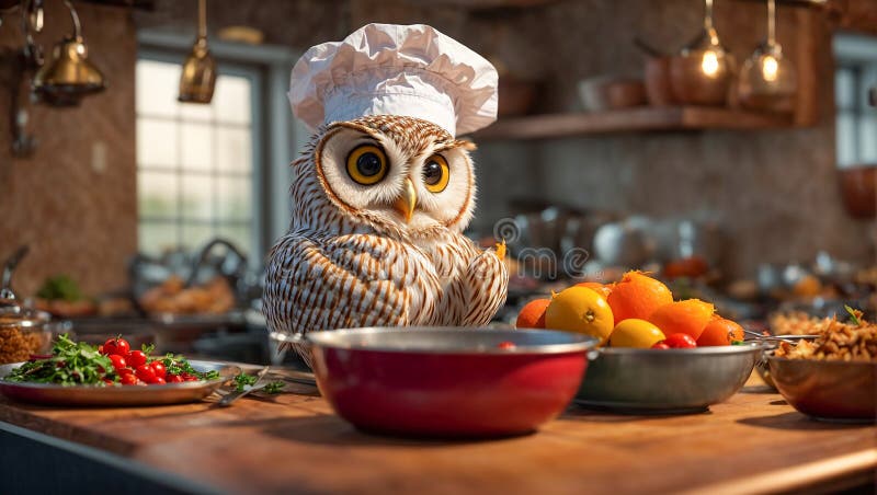 Owl Chefs Stock Illustrations – 20 Owl Chefs Stock Illustrations ...