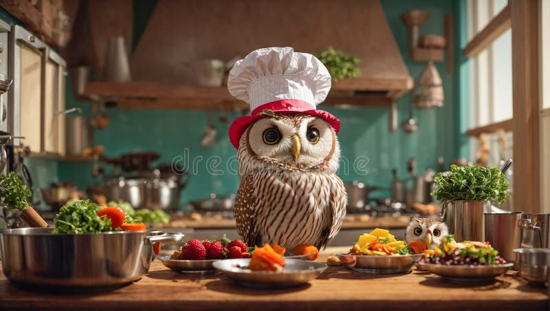Owl Chefs Stock Illustrations – 46 Owl Chefs Stock Illustrations ...