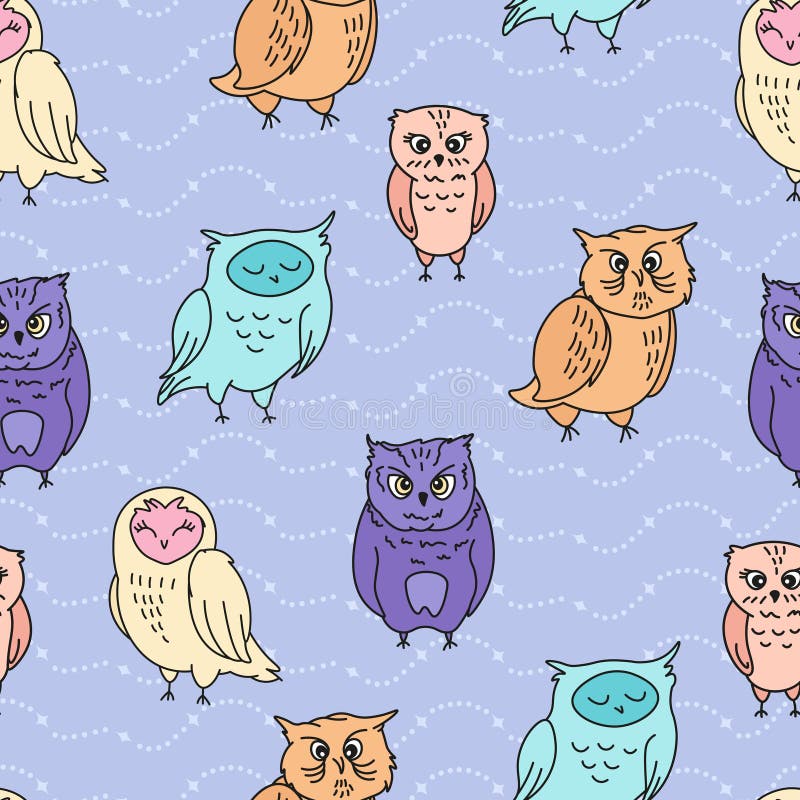 Purple Owls Stock Illustrations – 397 Purple Owls Stock Illustrations ...