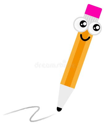 Writing Pencil Cartoon Stock Illustrations – 13,307 Writing Pencil ...