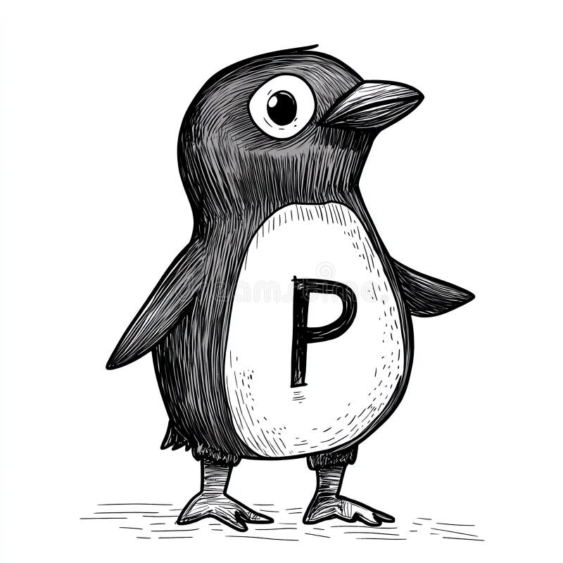 Cute Penguin Character P Stock Illustrations – 108 Cute Penguin ...