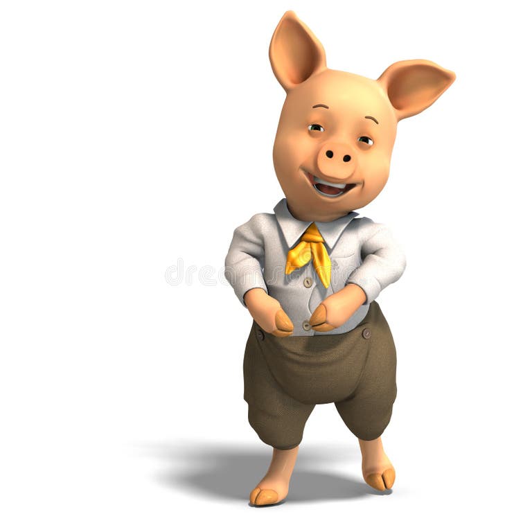 Cute Cartoon Pig Clothes Stock Illustrations – 1,333 Cute Cartoon Pig ...