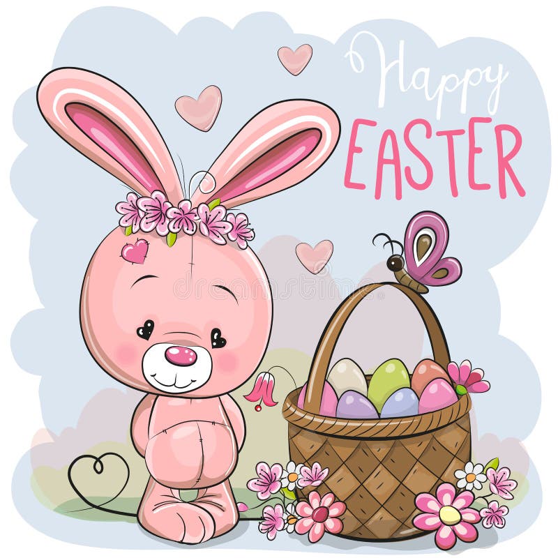 Cartoon Easter Basket Stock Illustrations – 24,774 Cartoon Easter ...