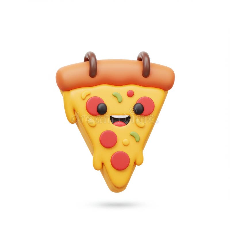 Cute Cartoon Pizza Slice Clipart Stock Illustrations – 619 Cute Cartoon ...