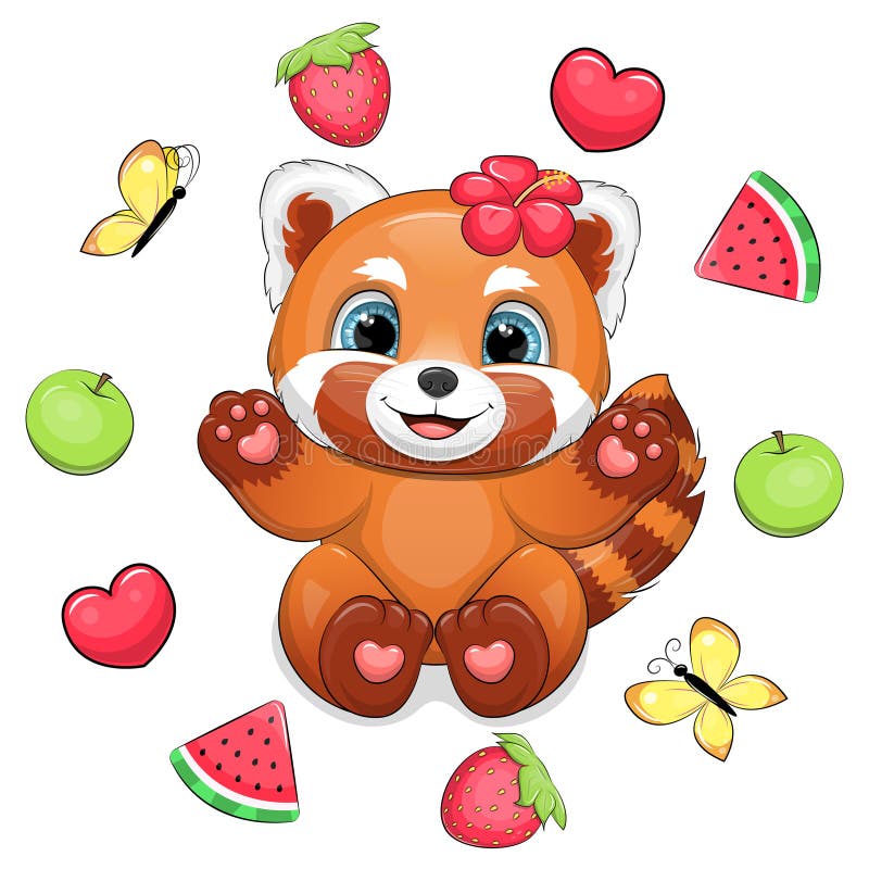 Panda Apple Stock Illustrations – 259 Panda Apple Stock Illustrations ...