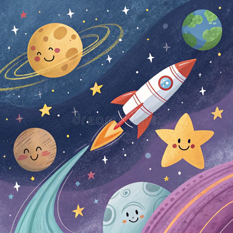Cute Cartoon Rocket Space Ship Stock Illustrations – 7,031 Cute Cartoon Rocket Space Ship Stock ...