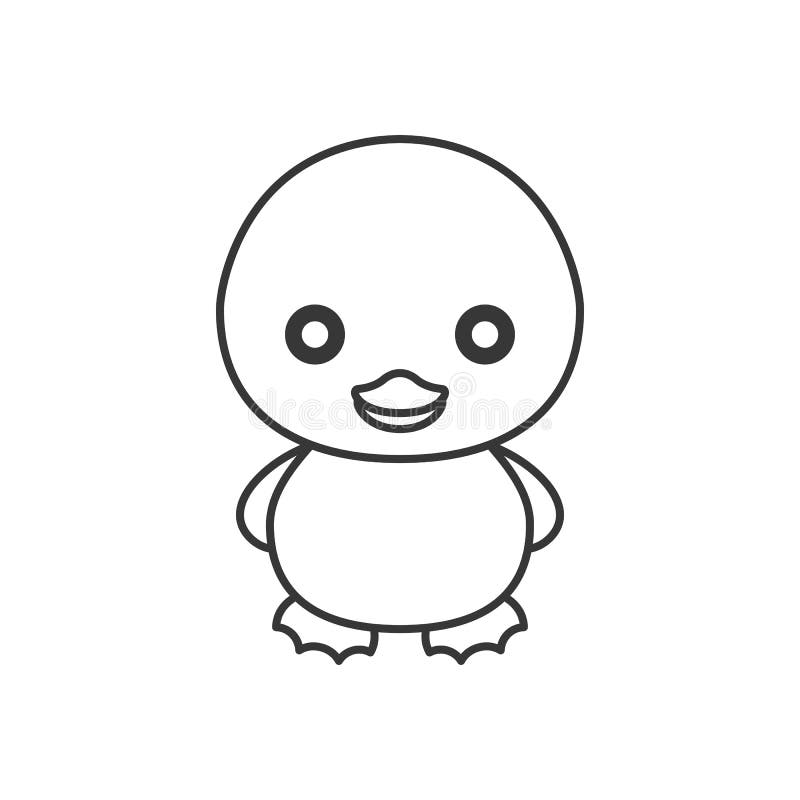 Duck Outline Stock Illustrations – 15,374 Duck Outline Stock ...