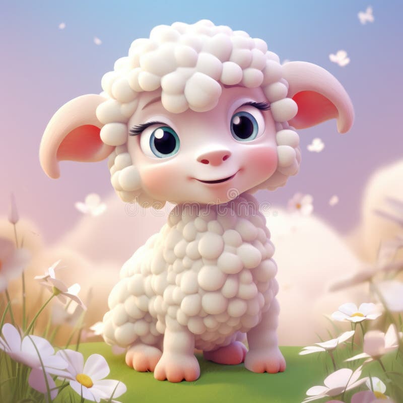 Cute Cartoon White Board Character Stock Illustration - Illustration of ...