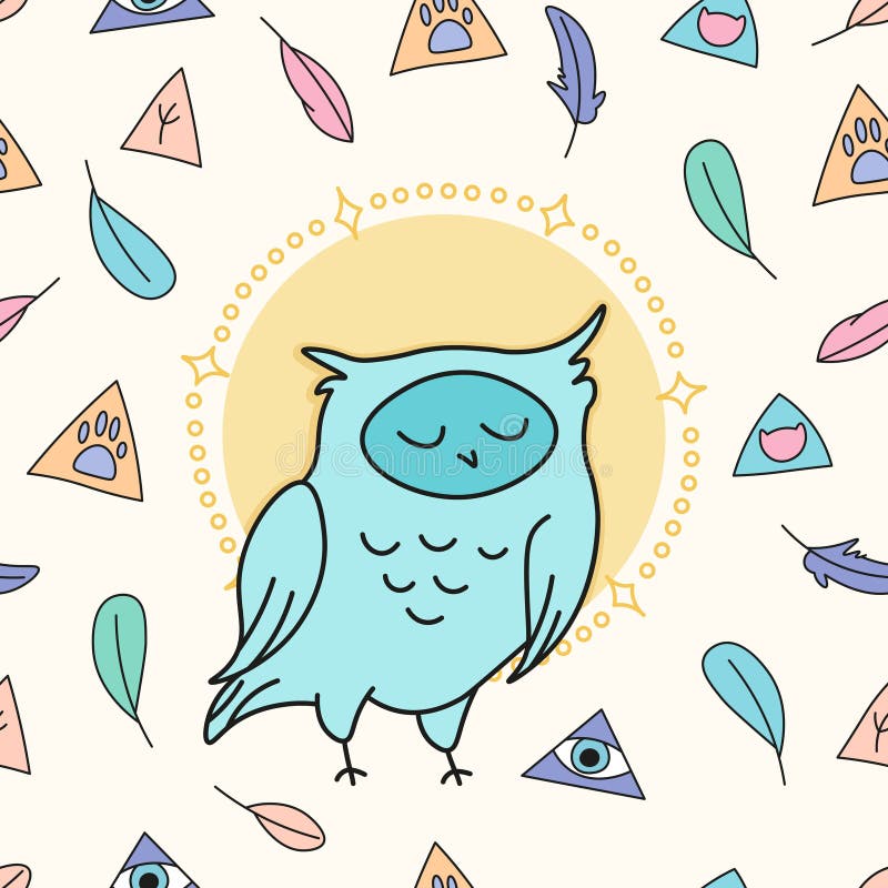 Sleepy Owl Stock Illustrations – 595 Sleepy Owl Stock Illustrations ...