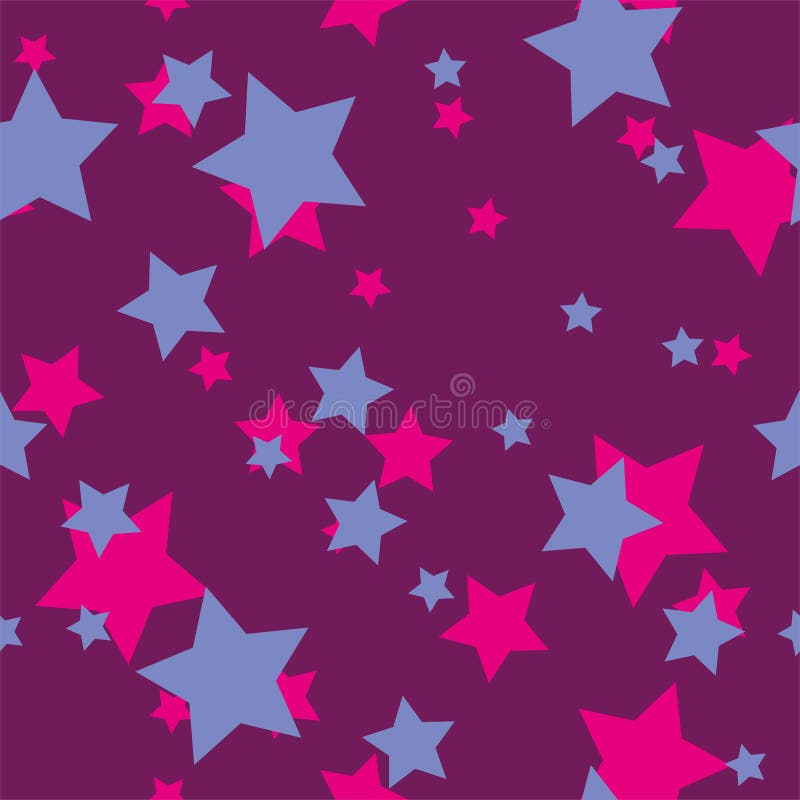 Cute Cartoon Star Vector Pattern Seamless Stock Vector - Illustration ...