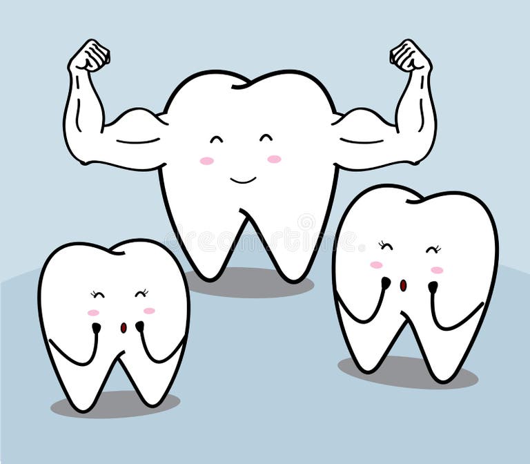 Strong Tooth Cartoon Stock Illustrations – 1,591 Strong Tooth Cartoon ...