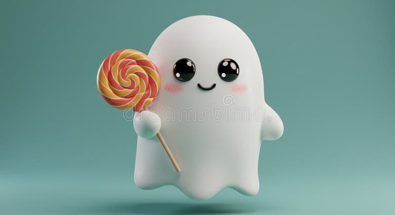 Cute Cartoon Style Ghost Figure Stock Illustrations – 439 Cute Cartoon ...