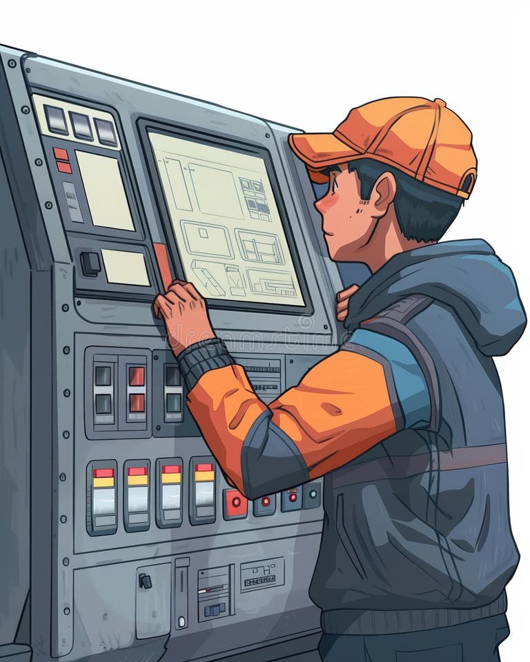 Operator Cartoon Stock Illustrations – 13,468 Operator Cartoon Stock ...