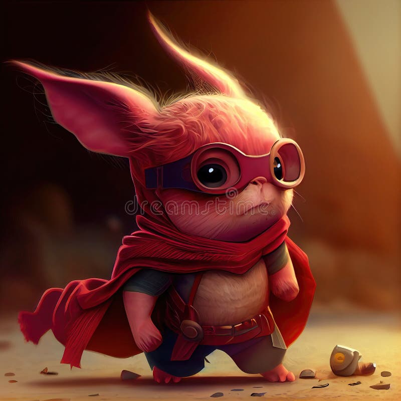 Cute Cartoon Style Rabbit Boxer Fighter Concept Made with Generative AI ...