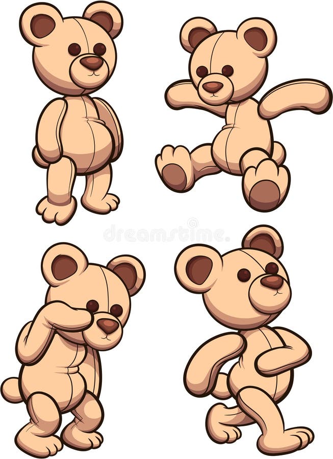 Scared Bear Cartoon Stock Illustrations – 268 Scared Bear Cartoon Stock ...