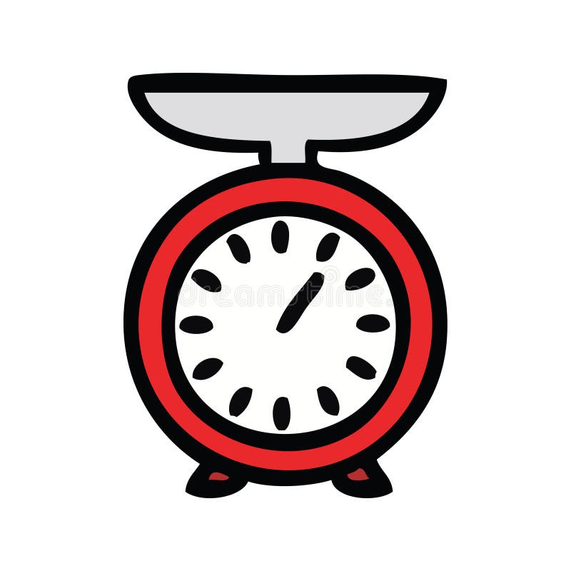 Weighing Scale Drawing Stock Illustrations – 481 Weighing Scale Drawing ...