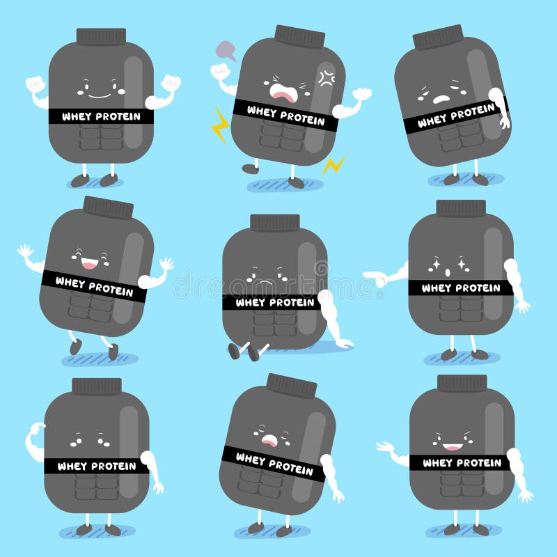 Protein food family stock vector. Illustration of family - 88672220