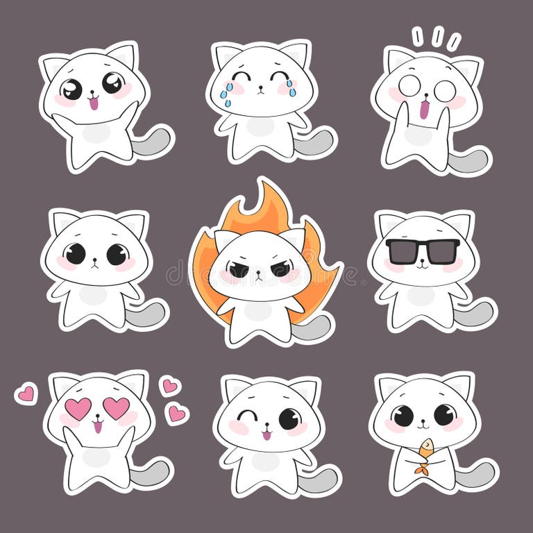 Chibi Cat Stock Illustrations – 3,242 Chibi Cat Stock Illustrations ...