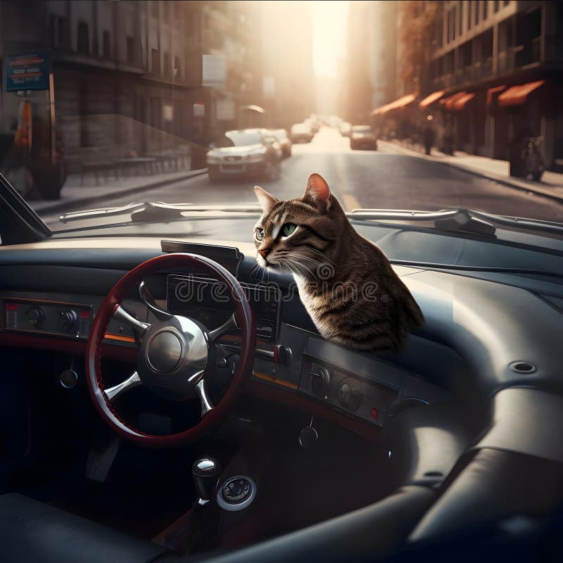Driver Cat Stock Illustrations – 637 Driver Cat Stock Illustrations ...