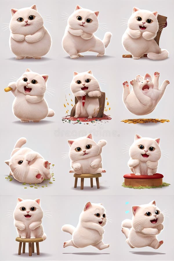 Smiley Kitten Stock Illustrations – 1,131 Smiley Kitten Stock ...