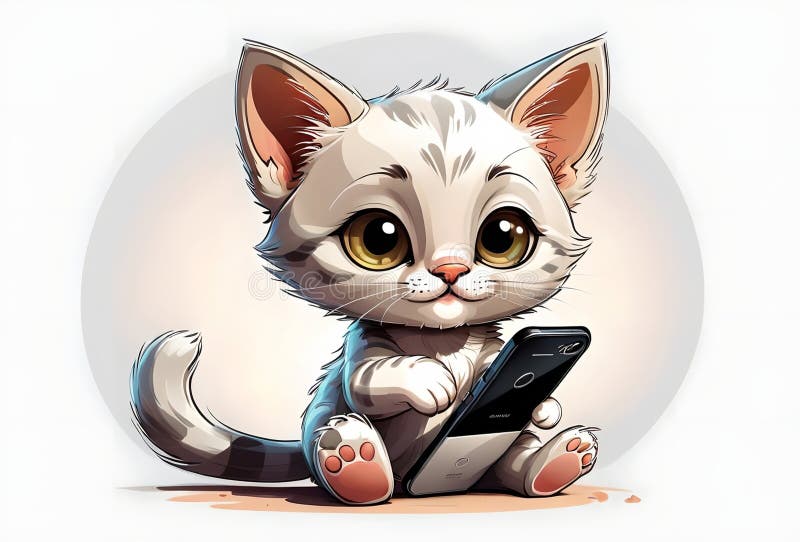 Cartoon Animal Talking Phone Stock Photos - Free & Royalty-Free Stock ...