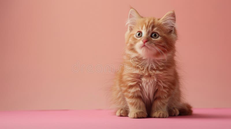 Cute cat poster copy space stock photo. Image of happy - 343802728