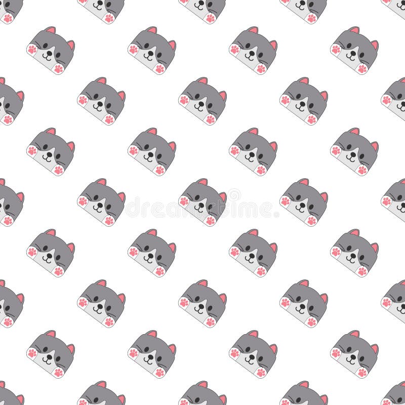 Cute Cat. Seamless Pattern for Simple Backgrounds, Textures, Wallpapers ...
