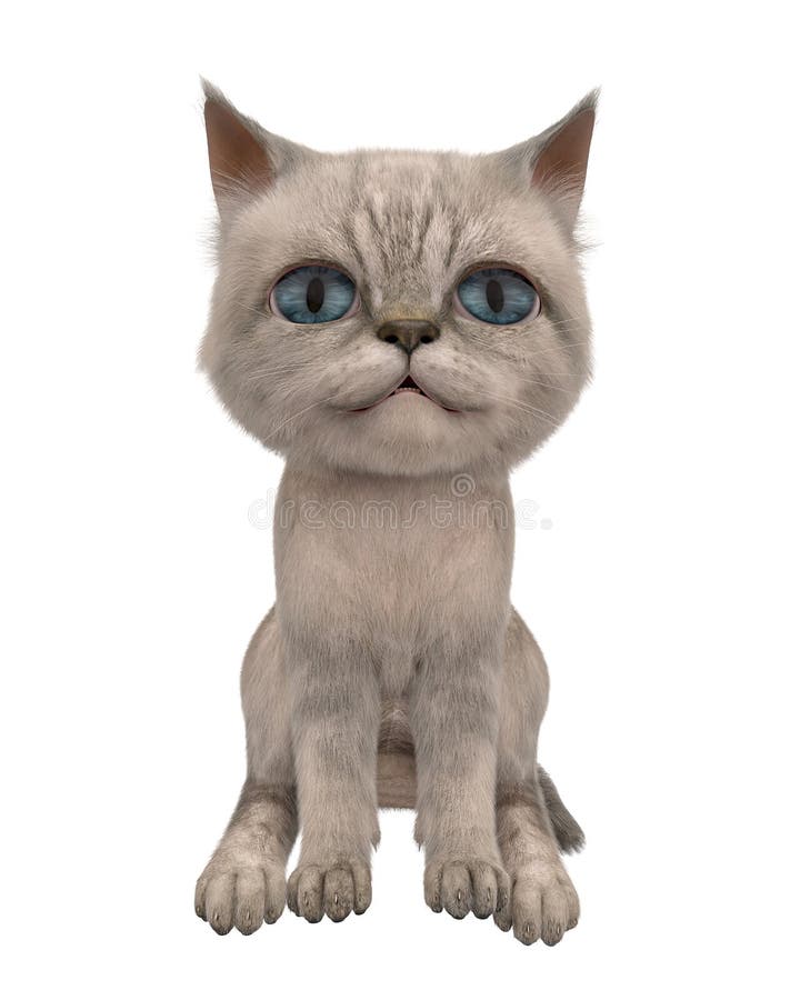 Mini Bot Sitting in a Chair Side View in a White Background Stock ...