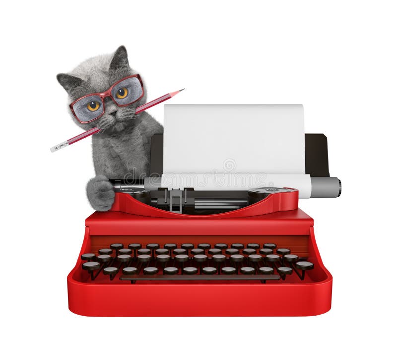 Writer Cat Stock Illustrations – 192 Writer Cat Stock Illustrations ...