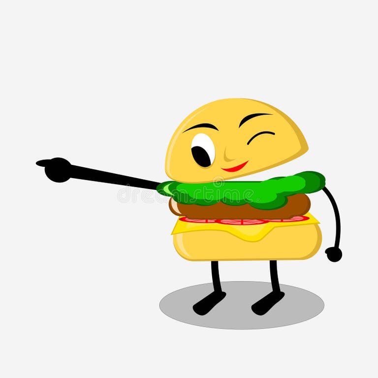 Cute Character Expression Flat Design Character Icon of a Consumption ...