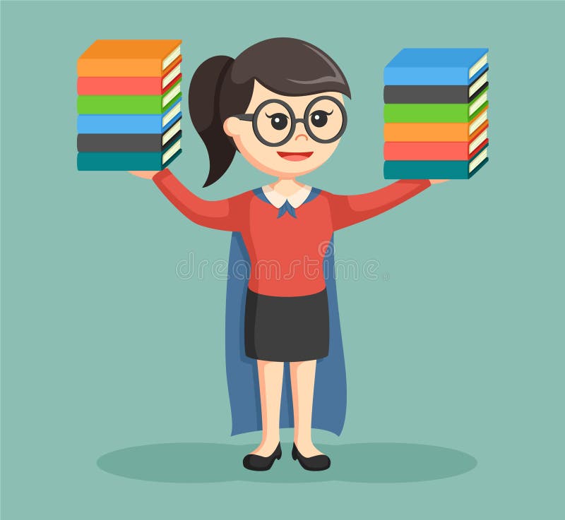Librarian Character Stock Illustrations – 828 Librarian Character Stock ...