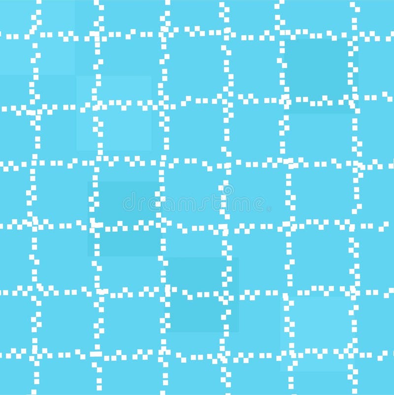 Cute Checkered Hand Drawn Pattern. Nice Pixel Dot Baby Background Made ...