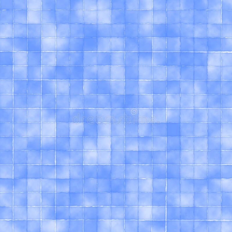 Cute Watercolour Blue Checkers Board Pattern.not Seamless Pattern Stock ...