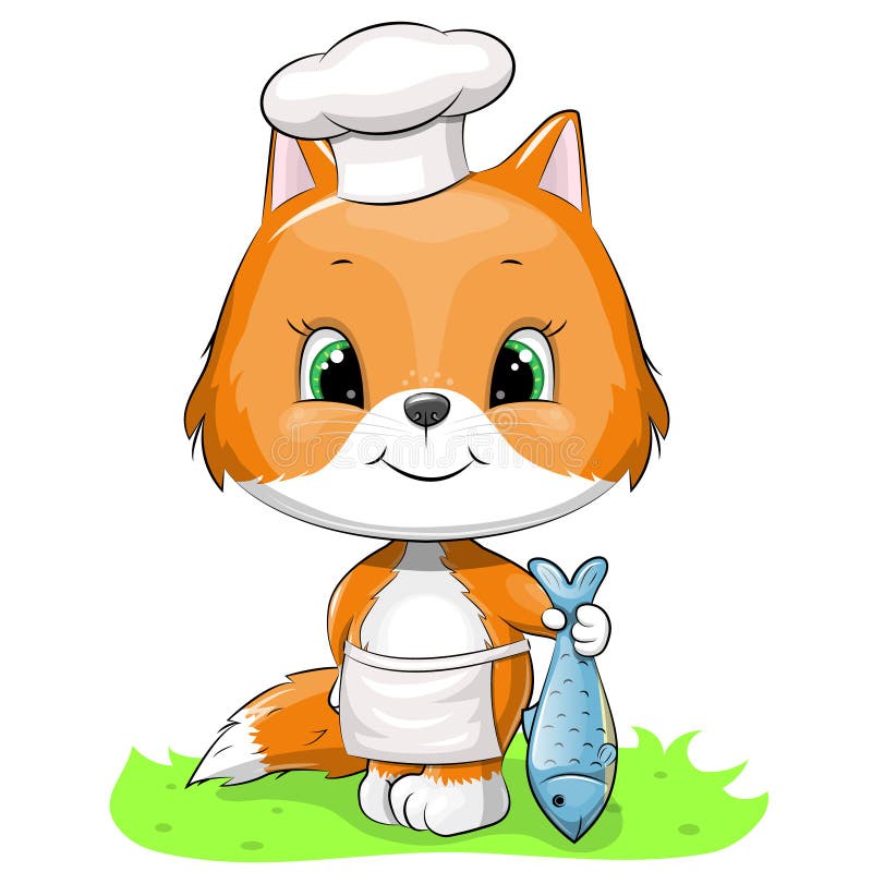 Fox Cook Illustration Stock Illustrations – 99 Fox Cook Illustration ...
