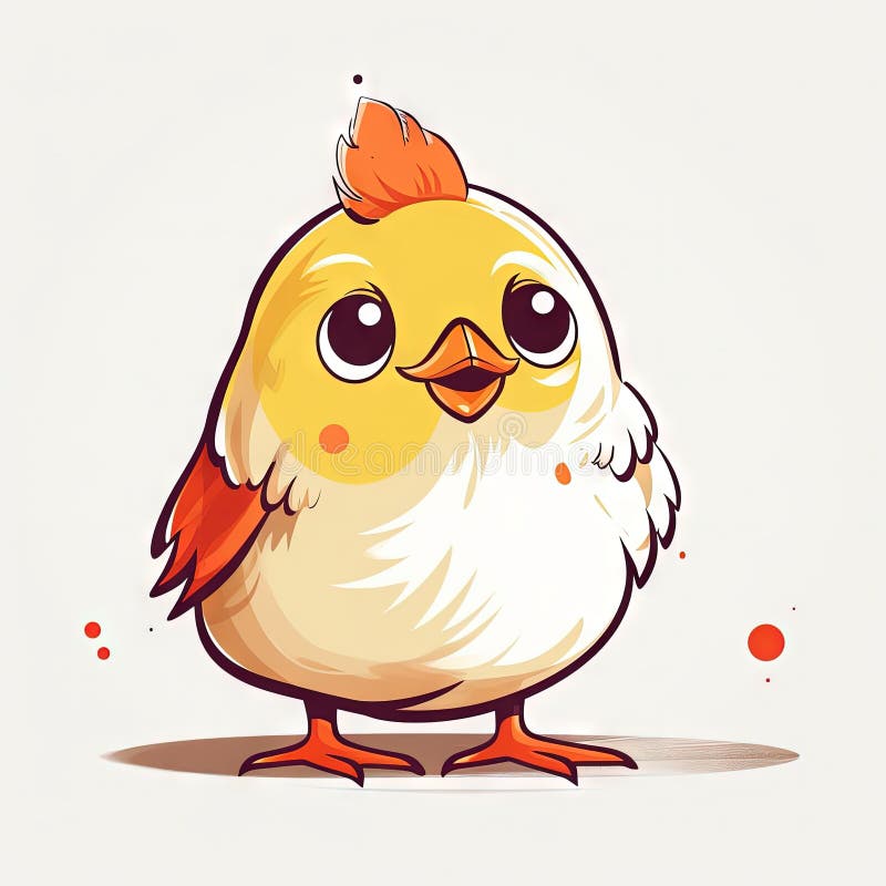 Cute Chicken Clipart for Invitations and Scrapbooking. Stock ...