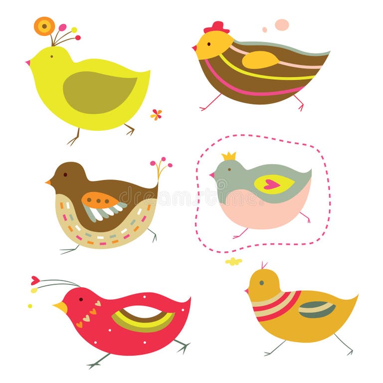 Six Cute Chicks Stock Illustrations – 48 Six Cute Chicks Stock ...