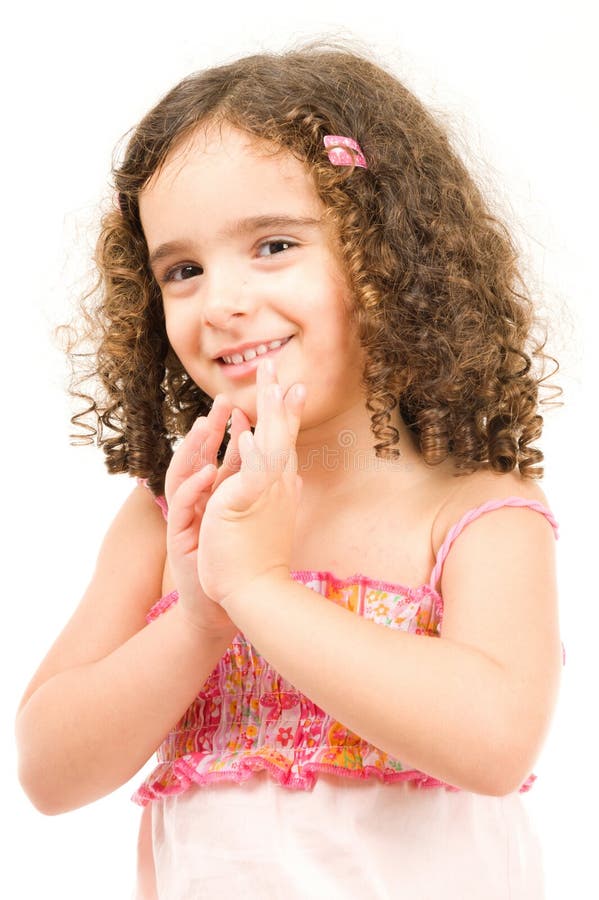 Cute Child stock image. Image of happy, white, isolated - 17092081