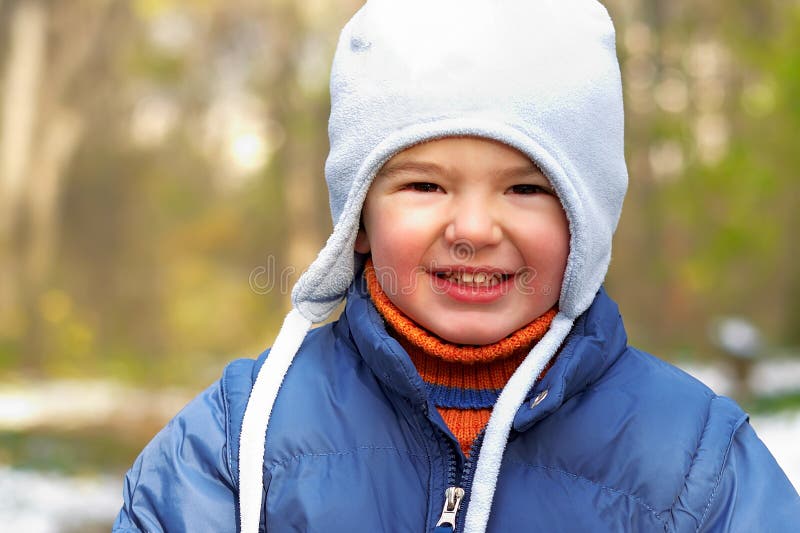 Cute Child stock photo. Image of running, autumn, hiking - 7264000